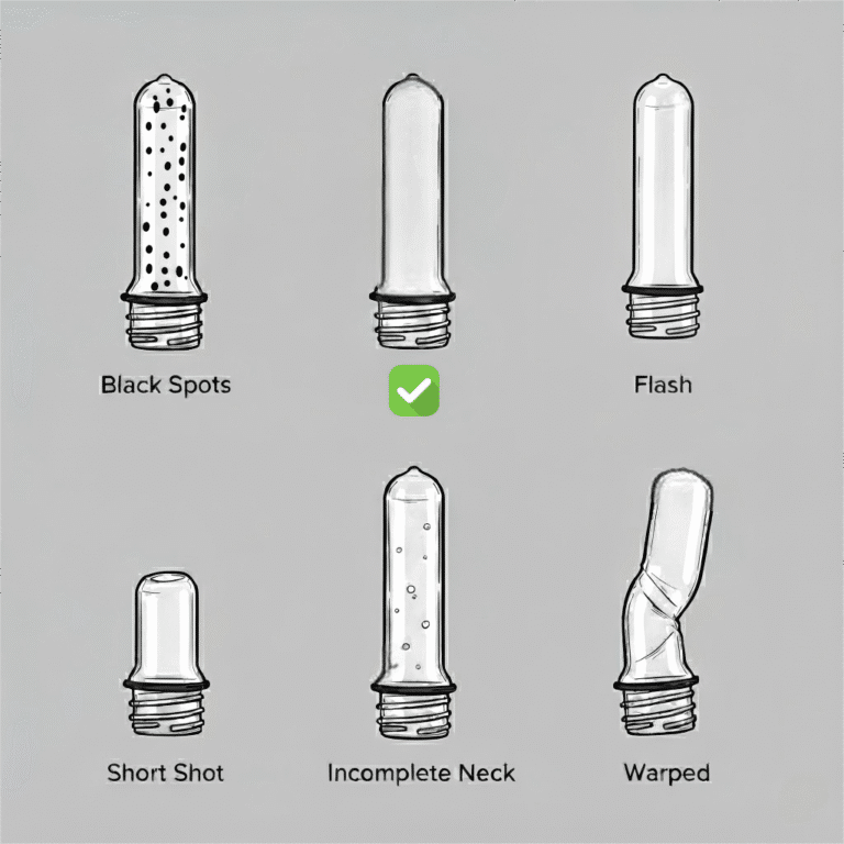 The Ultimate PET Preform Defect Chart: How Can It Solve Your Production ...